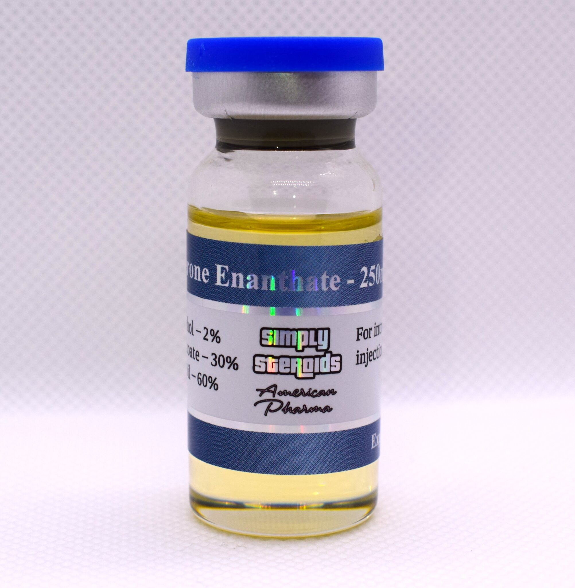 Testosterone Enanthate 250mg/ml – 10ml Vial – Simply Steroids
