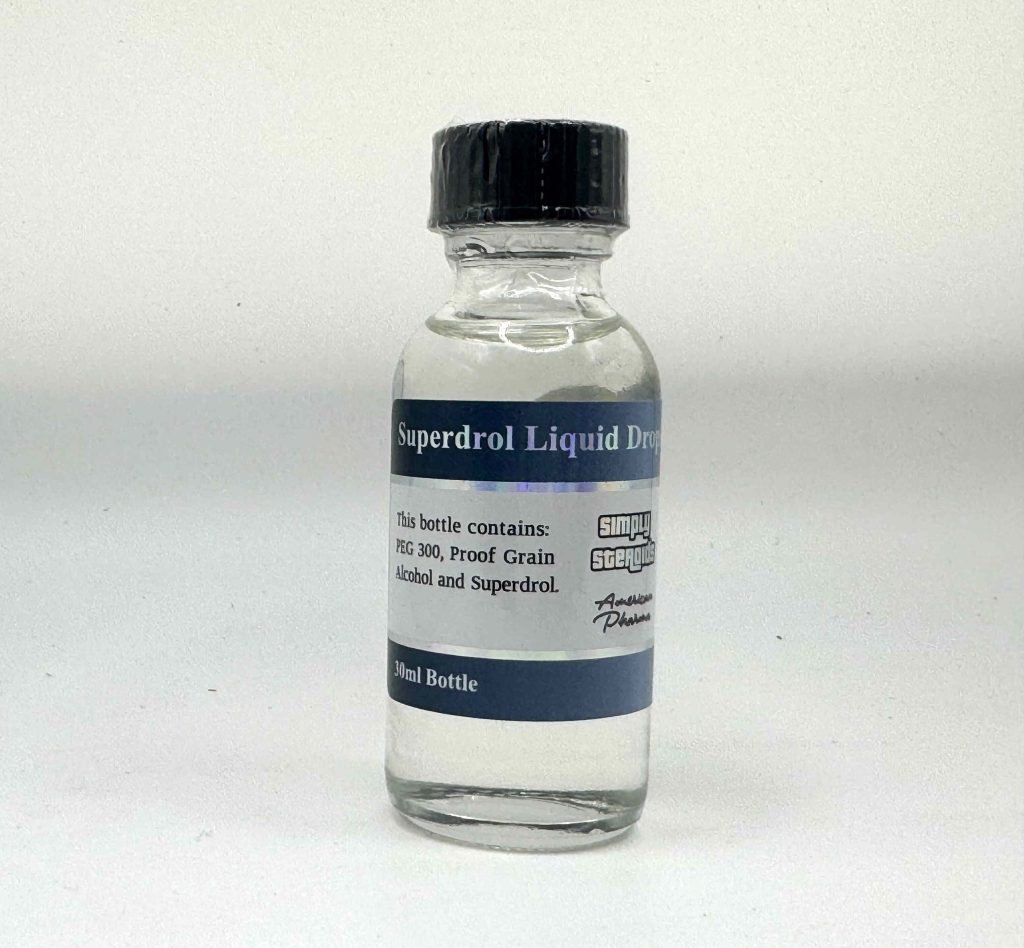 Superdrol 20mg/ml x 30ml Liquid Oral Drops (USA) – Simply Steroids